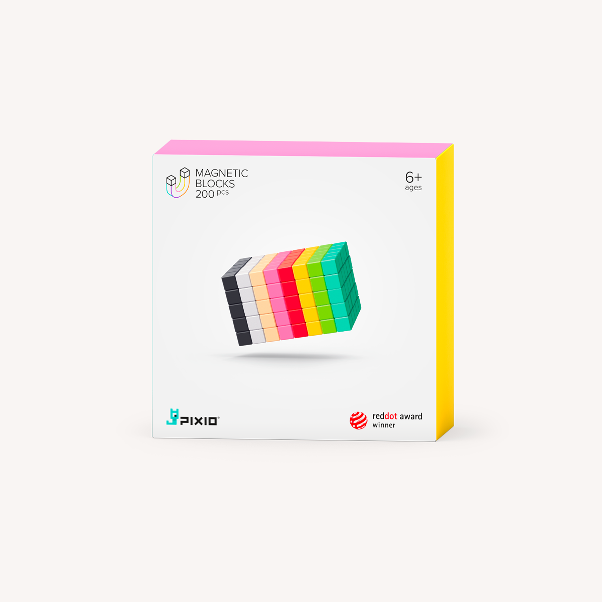 PIXIO Magnetic blocks - 200 | L U D E