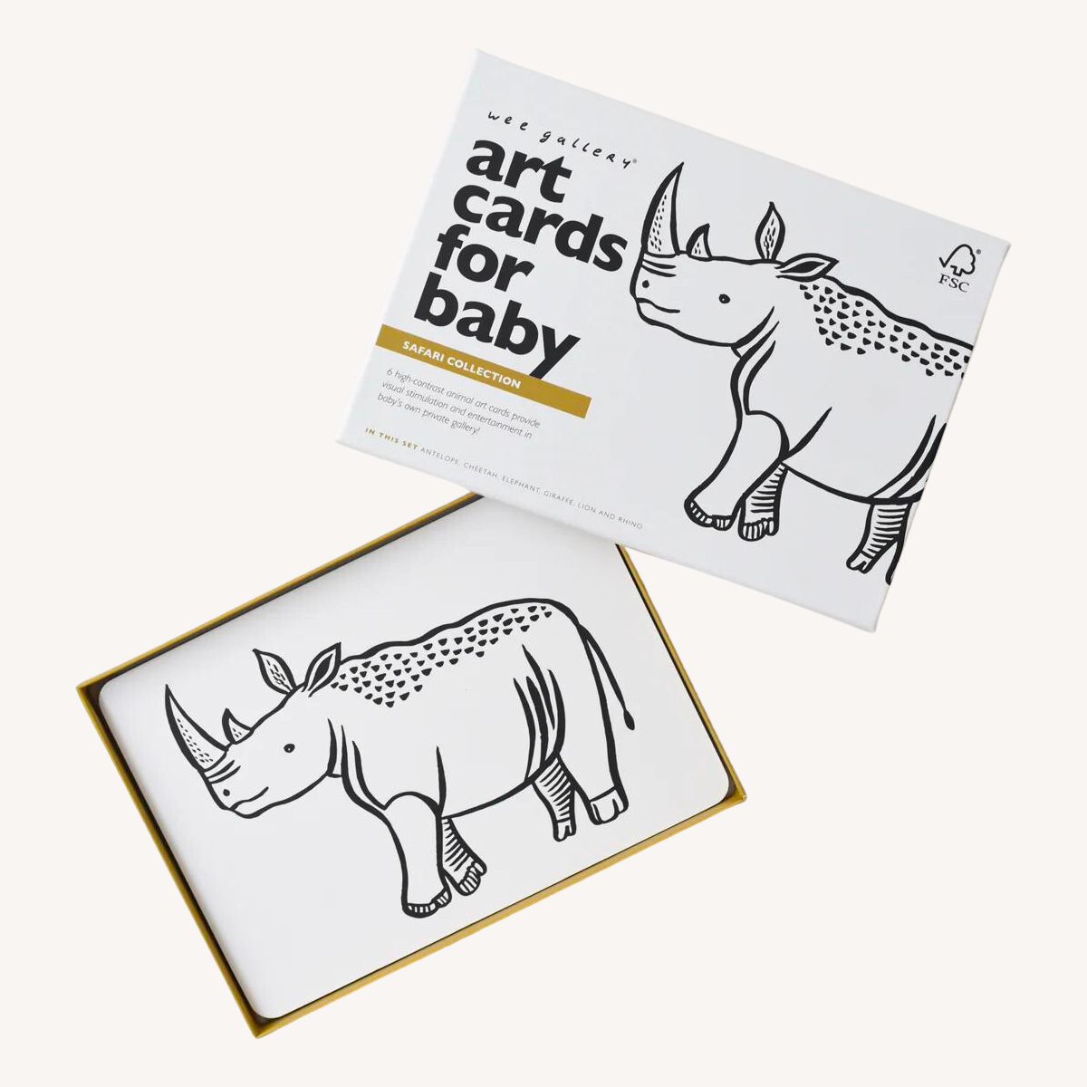 Wee Gallery - Viewing Cards Art Cards Safari