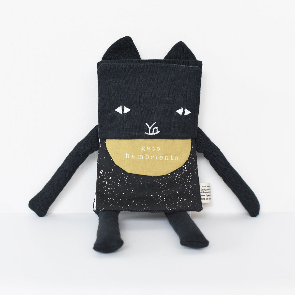 Wee Gallery - Cuddle Organic Cat Flippy Friend